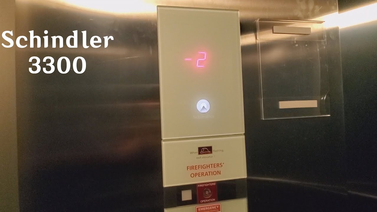 Schindler 3300 Traction Elevator at an apartment building - North ...