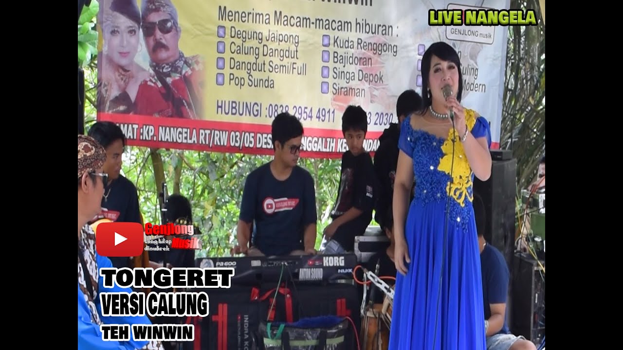 Tongeret versi calung live -Teh Winwin - YouTube