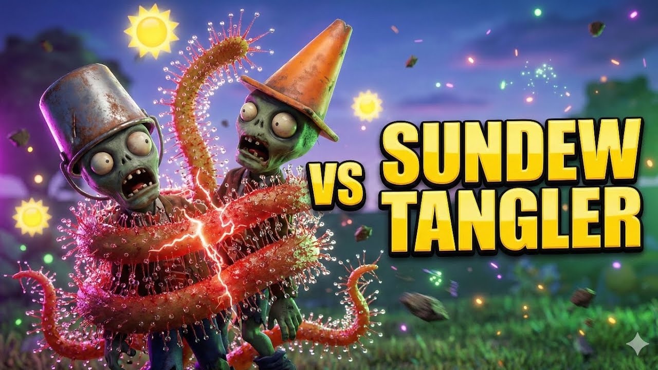 Sundew Tangler vs Zombies in Pvz 2/(Level 1&2)😍#pvz2 - YouTube