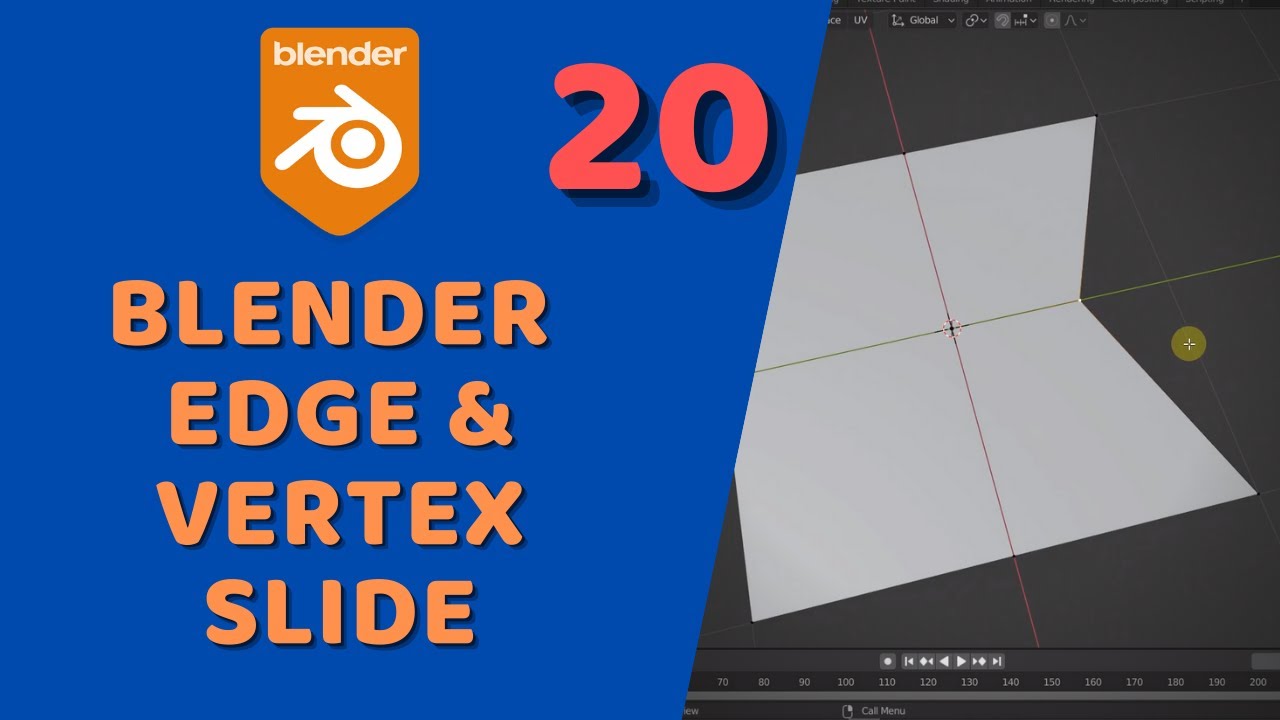 Blender - Modelleme Araçları Edge & Vertex Slide - YouTube