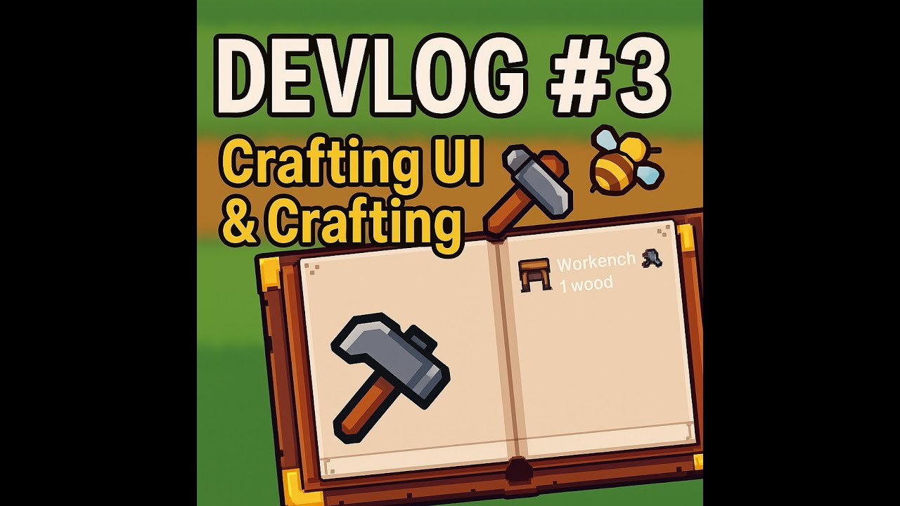 Making a simple crafting system and crafting UI for my dream game ...