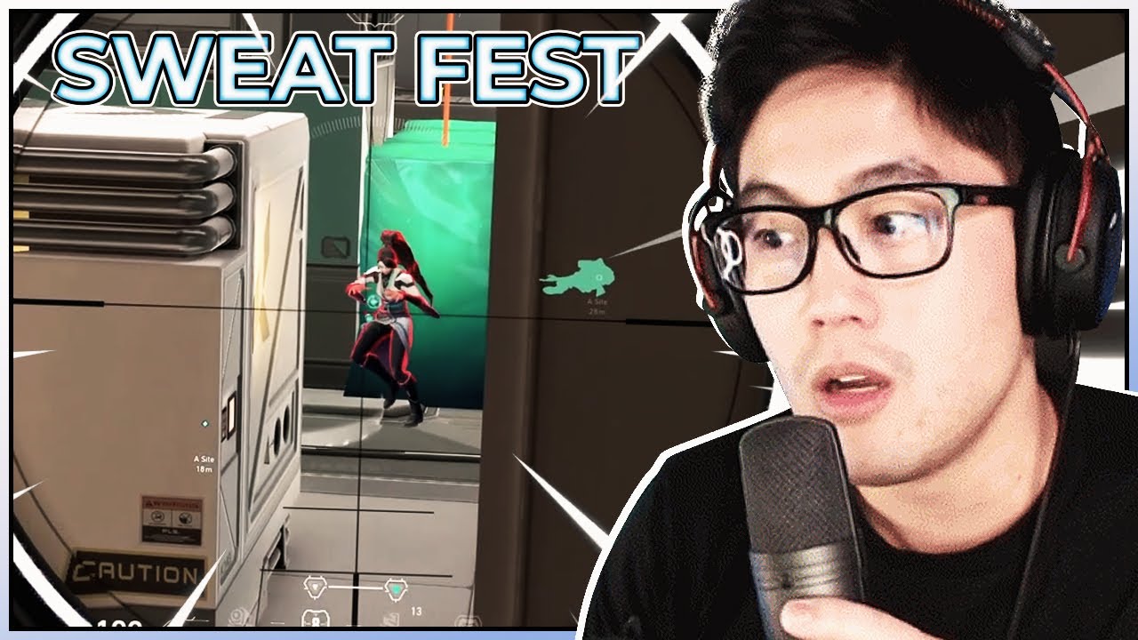 THIS GAME MADE ME SWEAT 😅 | Valorant (ft. BaboAbe, TrulyTenzin ...