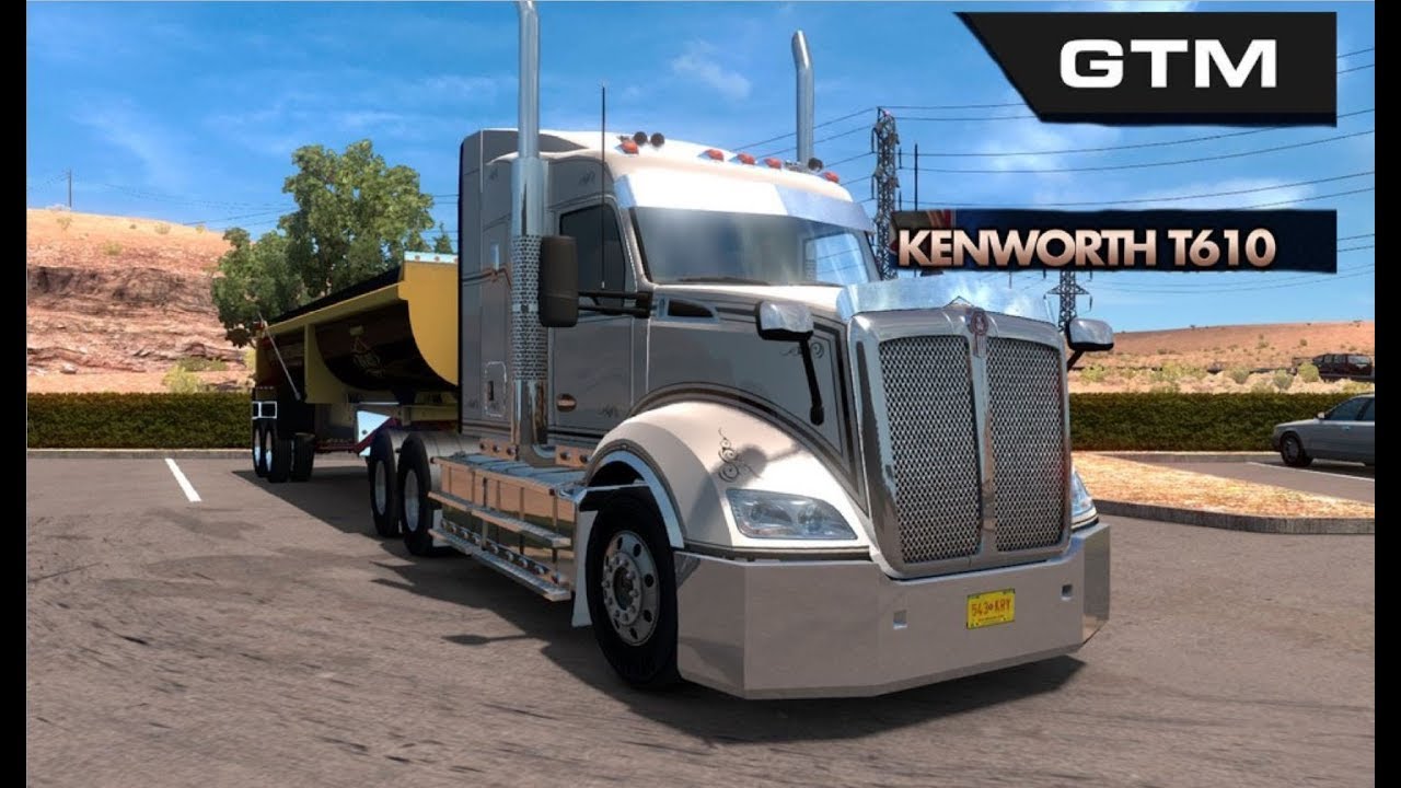 Kenworth T610 V 1.0 | Truck Mod Review | ATS 1.30.01 - YouTube