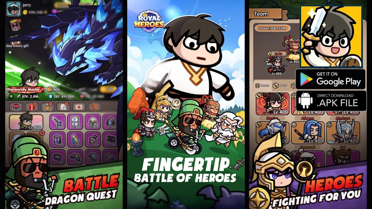 Royal Heroes Gameplay Android APK - YouTube