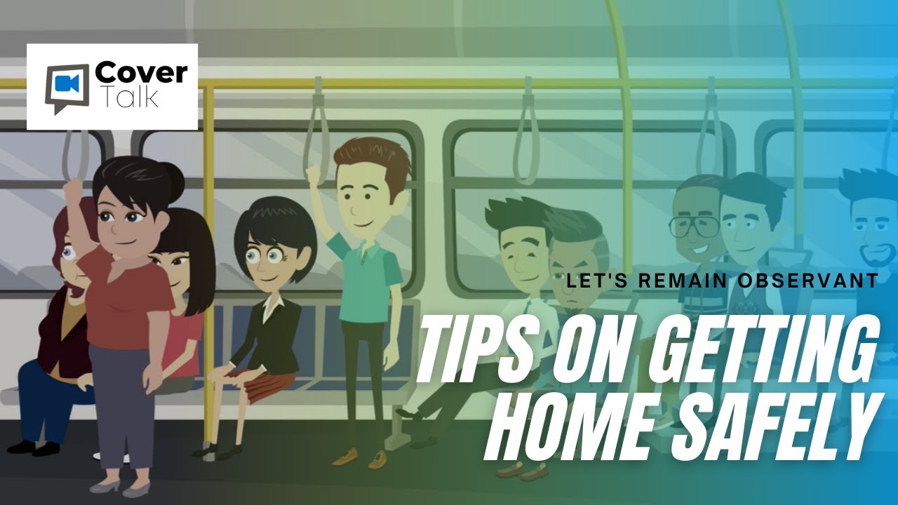 How to stay safe when walking home. Personal safety tips when getting ...