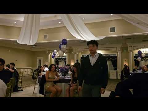 Aiden receives the Tottenville Wrestling 2025 Workhorse award from his ...