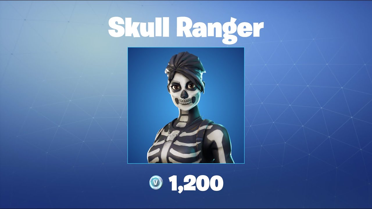 Skull Ranger | Fortnite Outfit/Skin - YouTube
