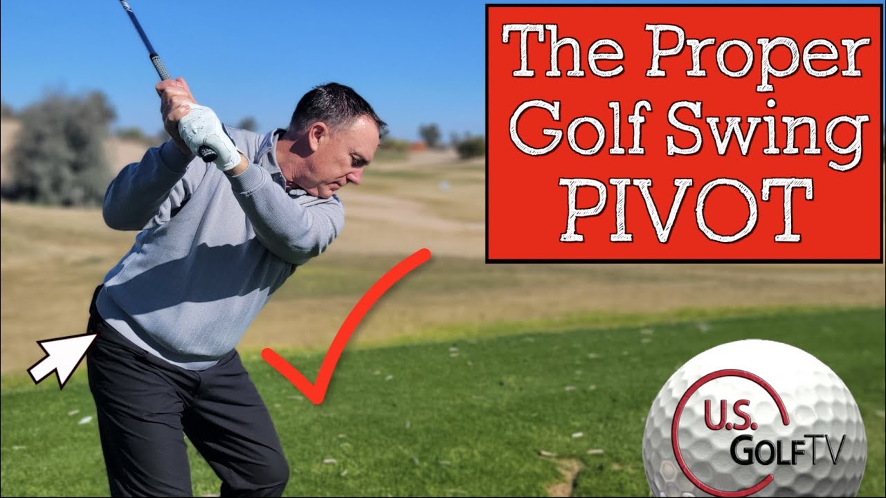Better Golf Swing Rotation Starts with a PROPER GOLF PIVOT - YouTube