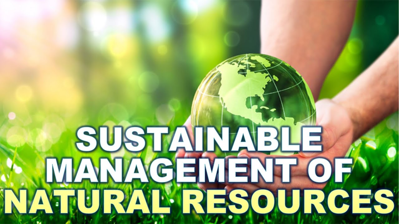 16 Sustainable Management of Natural Resources | Video Presentation ...