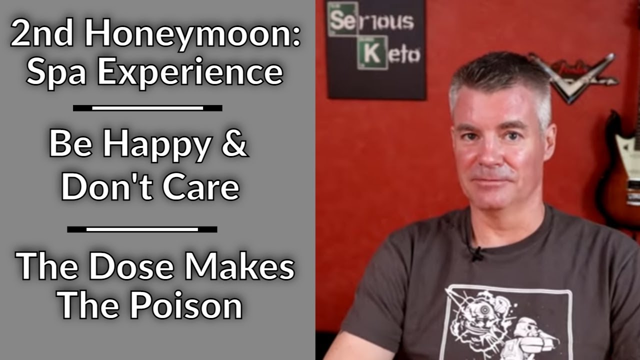 Video Podcast #85 - Spa Treatment, Being Happy, Everything is Poison ...