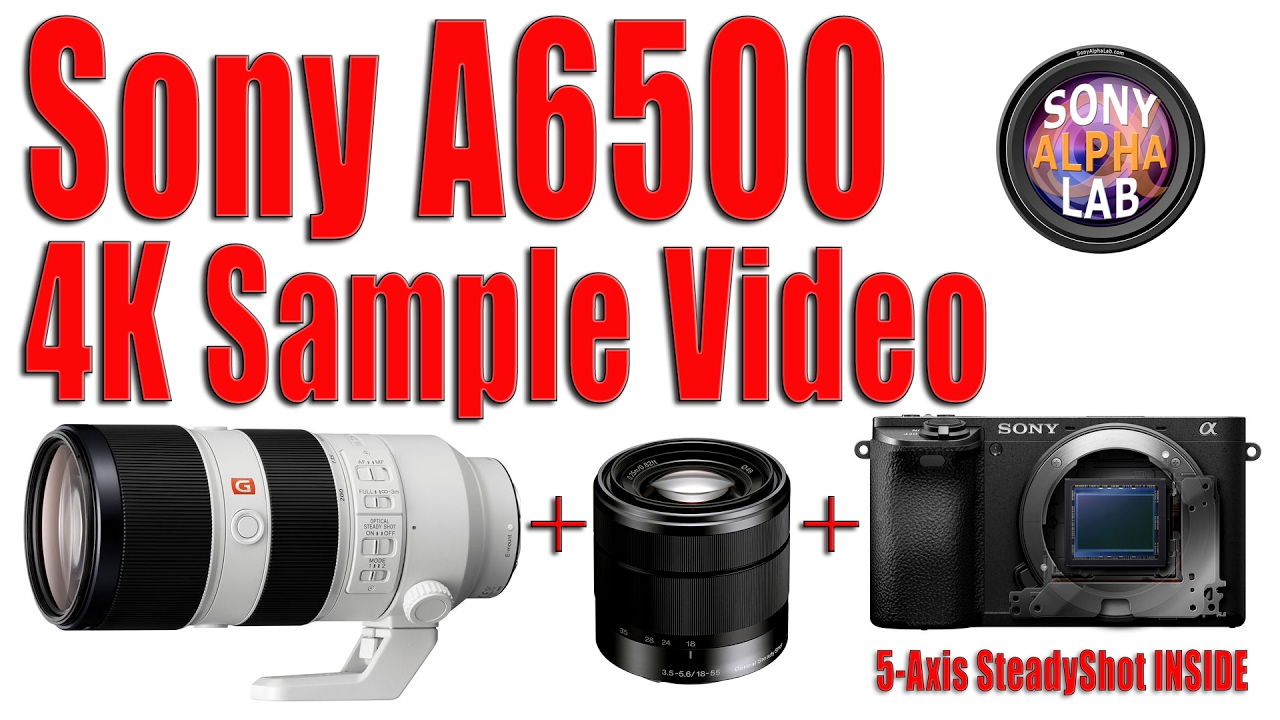 Sony A6500 - 4K Sample Video and Mock Cooking Show Segment... - YouTube
