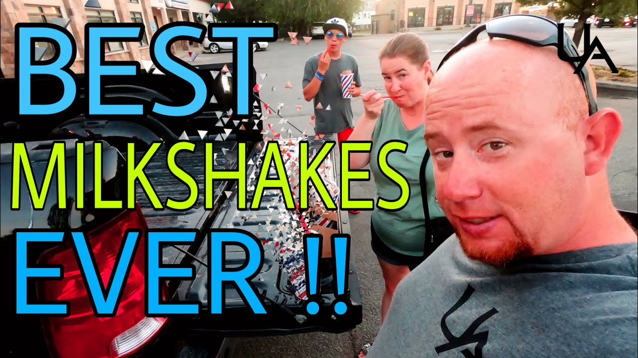 GREATEST MILKSHAKE EVER /UTAH'S BEST ICECREAM MILKSHAKE / ICEBERG DRIVE ...