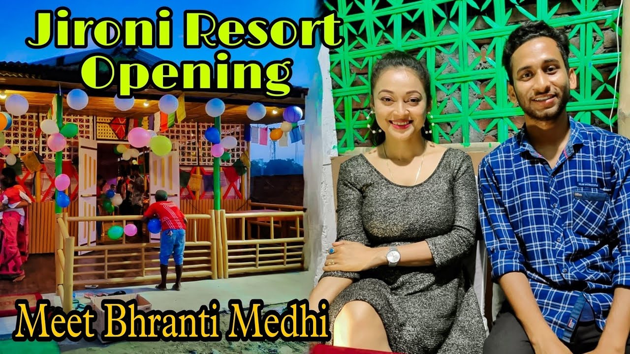 Jironi Resort Ghograpar | Opening Day | Bhranti Medhi | Ghograpar ...