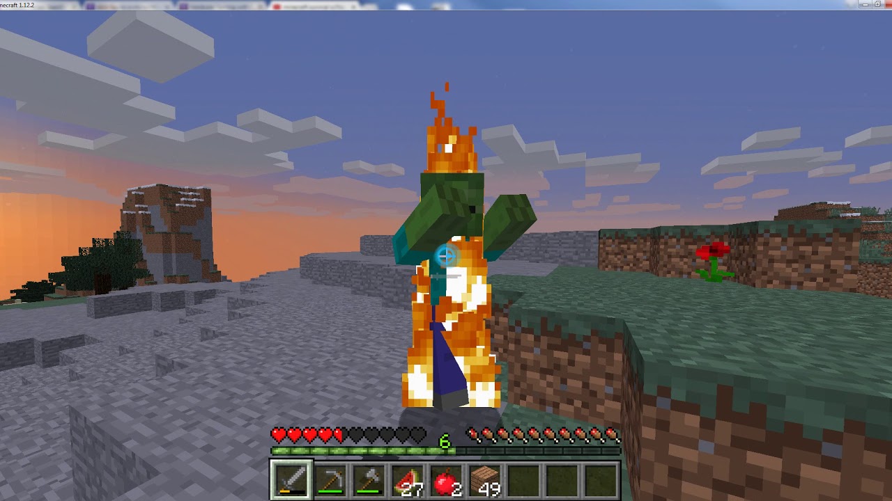 minecraft survival w/Hardcore Gaming with Nate P2 - YouTube
