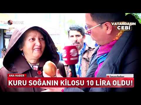 KURU SOĞANIN KİLOSU 10 LİRA OLDU!