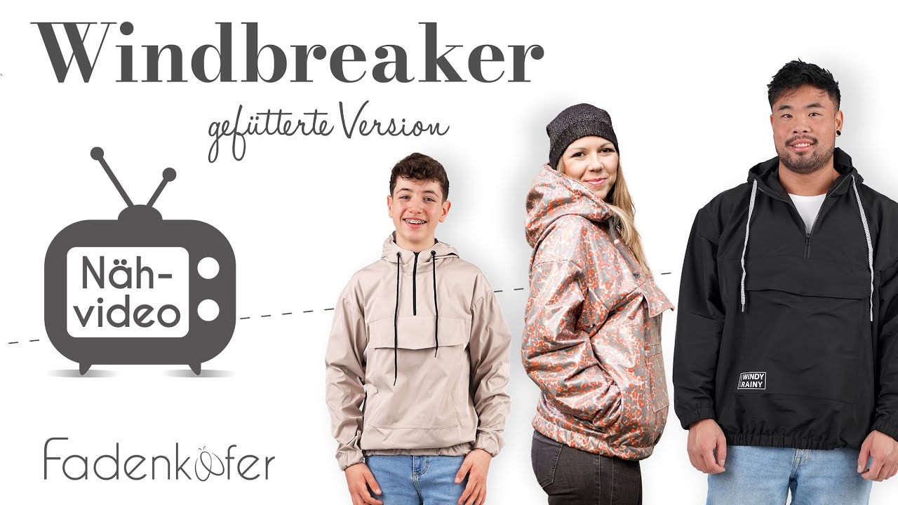 Der ultimative Windbreaker: So einfach kannst du ihn selbst nähen ...