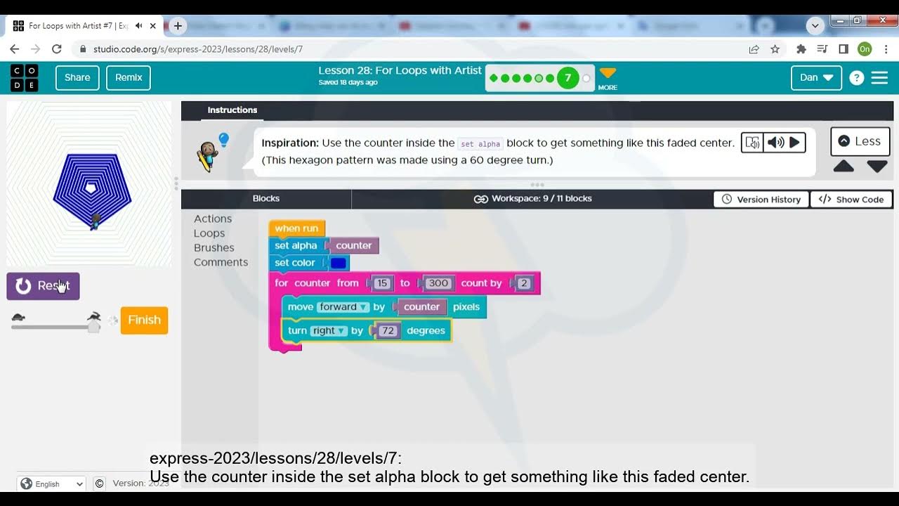 Learn Computer Science - Code.org - express-2023 L28L7 - YouTube