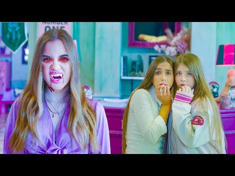 Diana, Miss Evelyn'ın Gizli Dolabını Buldu ! ⚰️🔮 Nastya Vampir Oldu ?! 🧛‍♀️ ROSE THORN Okulu