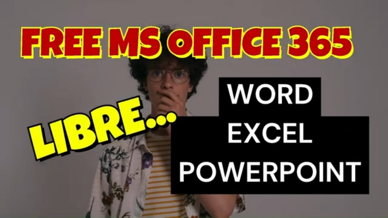 MICROSOFT OFFICE 365 LIBRE LANG..PAANO? | Bitoy's World TV #freeoffice ...