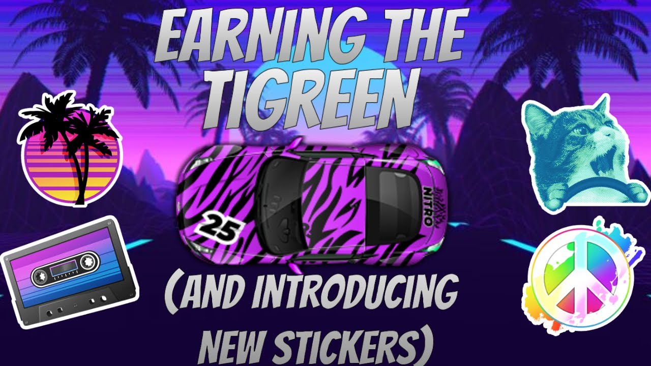 EARNING THE TIGREEN (New Stickers) Season 27 Nitro Type - YouTube