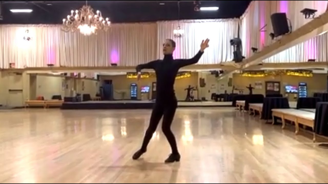 How to Dance a Chasse Reverse Turn in Quickstep - YouTube