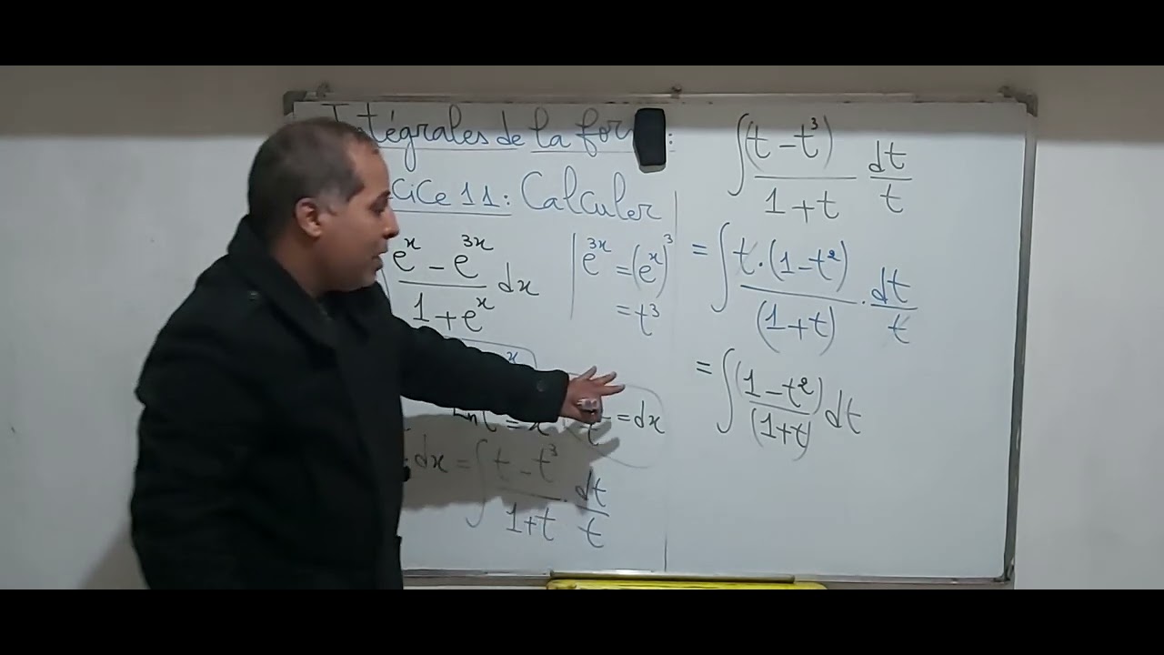 Intégrales des fonctions exponentielles:Analyse 2 filière SMPC 2 ...