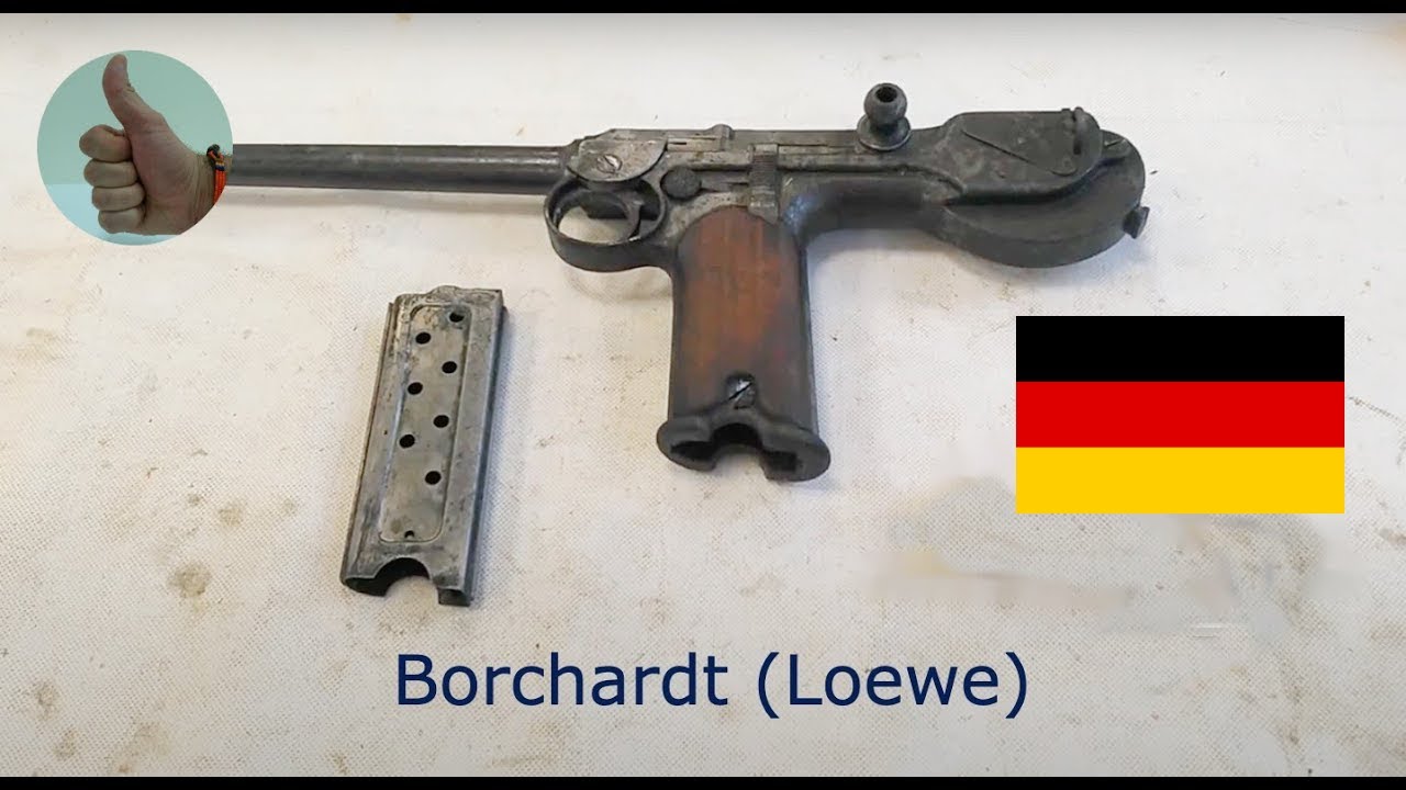 Borchardt C-93 (Löewe), (7,65x25 mm Borchardt) - Hardwork (just ...