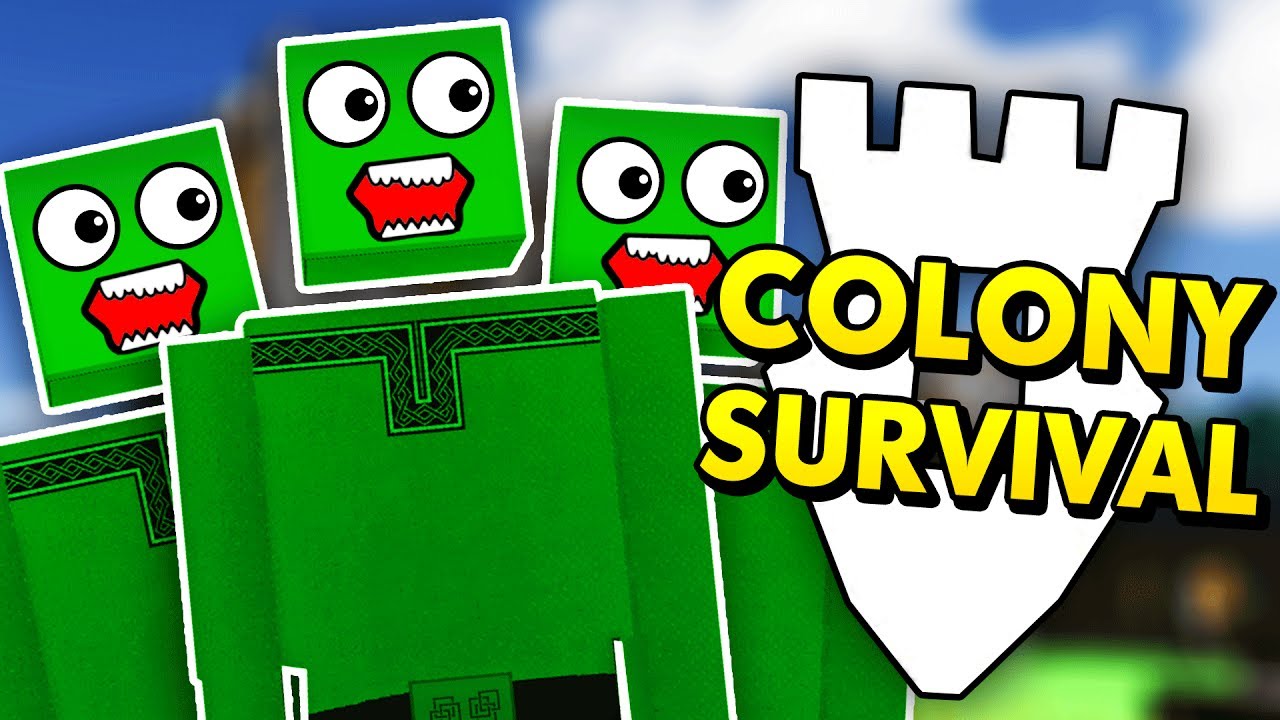COLONY SURVIVAL FROM THE ZOMBIE APOCALYPSE! (Colony Survival Funny ...