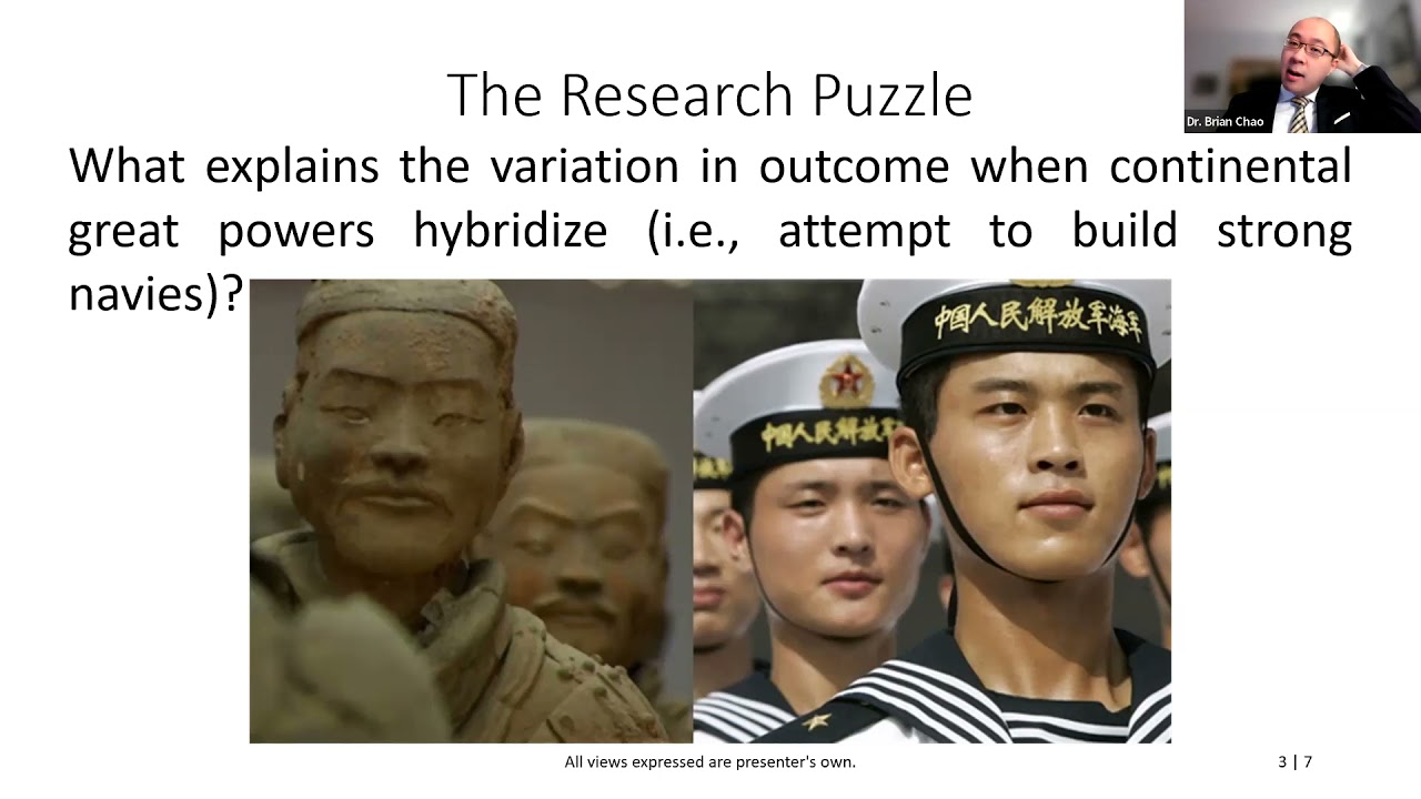 Maritime Security Challenges Virtual Session 10 - Dr. Brian Chao on US ...