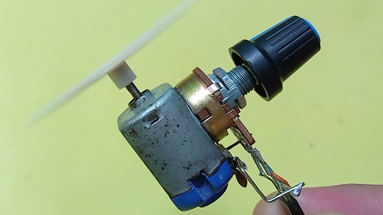 Fun with DC Motor|Creative Ideas with Small DC Motor - YouTube