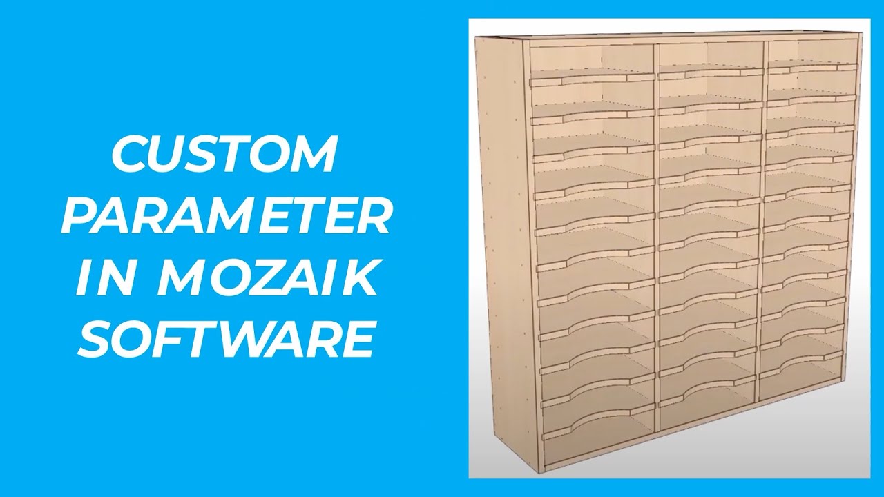 How to Use Custom Parameters in Mozaik Software Like a Pro - YouTube
