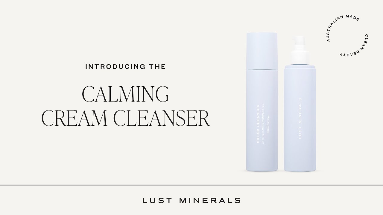 INTRODUCING THE CALMING CREAM CLEANSER... - YouTube