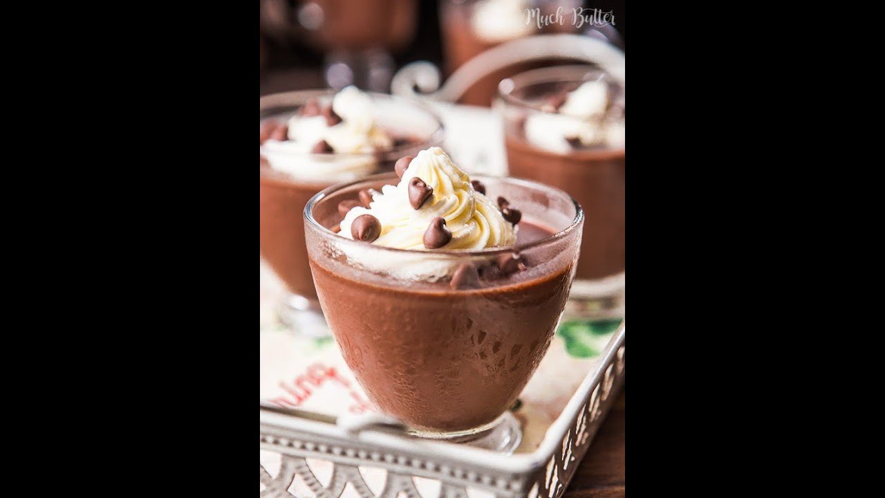 Creamy Silky Chocolate Pudding - YouTube