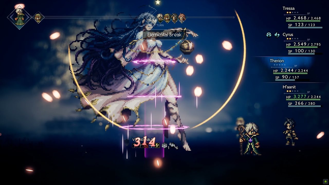 Octopath Traveler [Level up guide] Part 5, Steorra - YouTube