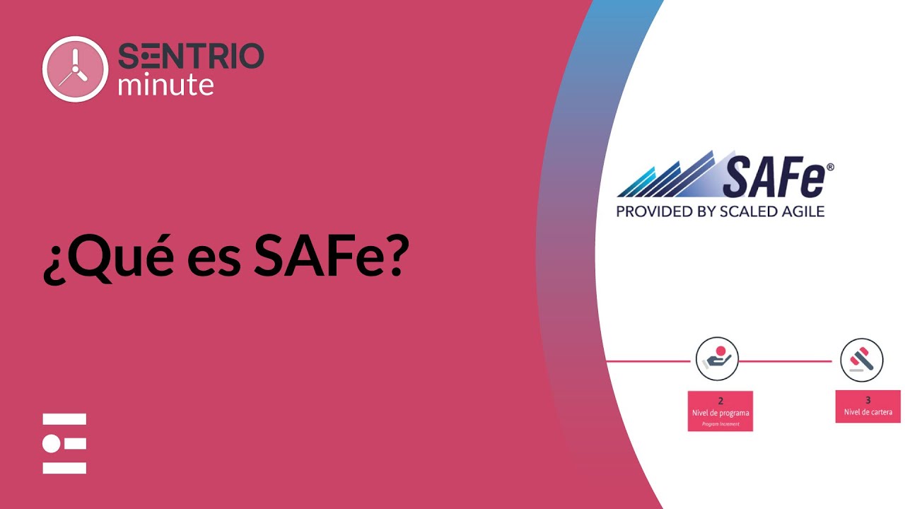 ¿Conoces SAFe? Explicación sencilla en 1 MINUTO - YouTube