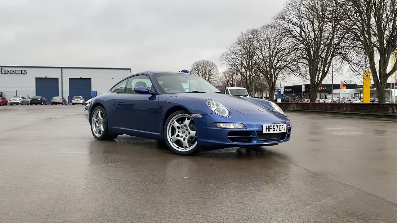 Porsche | 997 Carrera | Cobalt Blue - YouTube