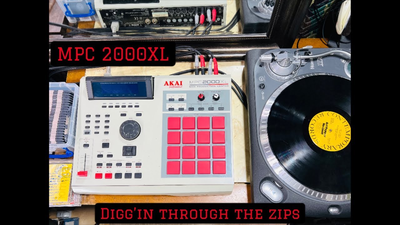 MPC 2000XL DIGG’IN THROUGH THE ZIPS - YouTube