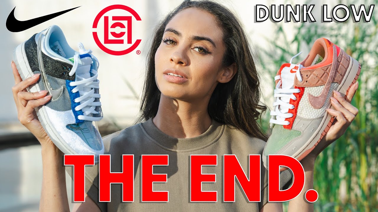 Edison Chen's Nike swan song: CLOT What the? Dunk On Foot Review and ...