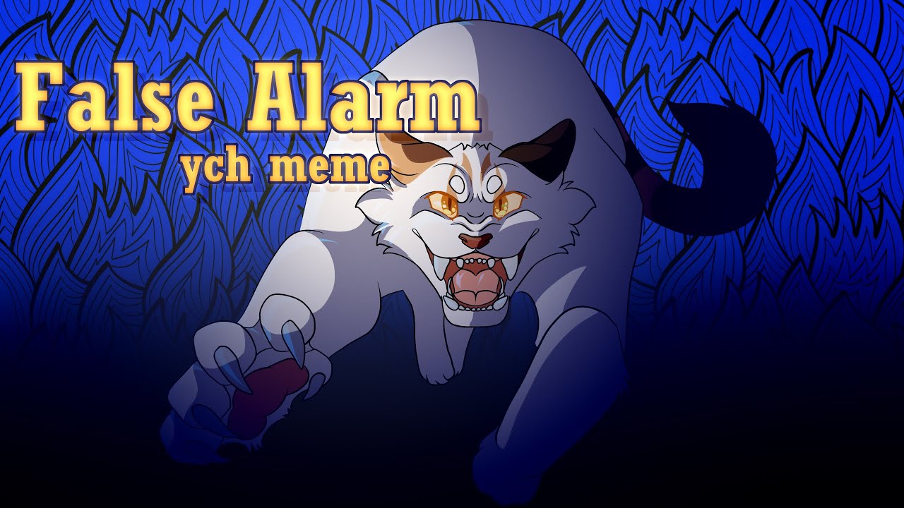 False alarm animation meme | finished ych - YouTube