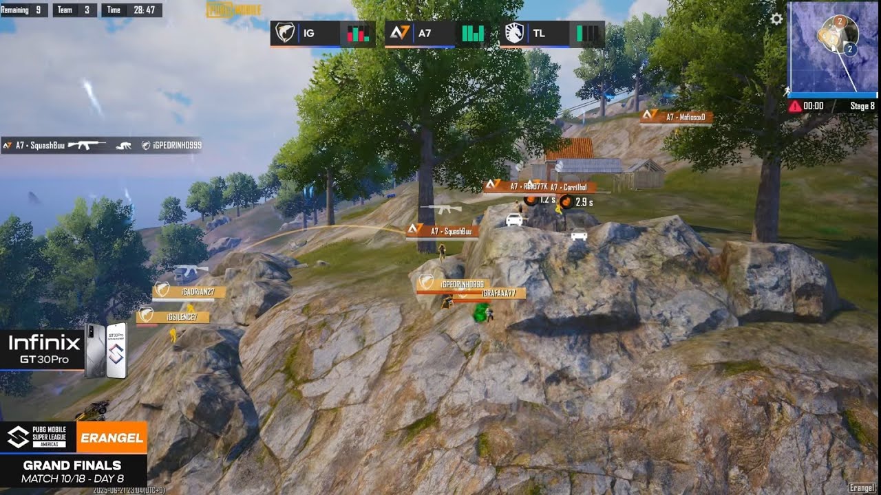 ALPHA 7 INSANE COMEBACK 17 FINISHES CHICKEN 🔥 | A7 ESPORTS PMWC 2025 ...