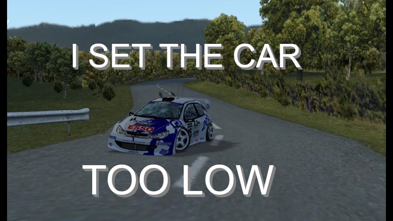 I SET THE CAR TOO LOW - Collin McRae Rally 2.0 - Gameplay and ...