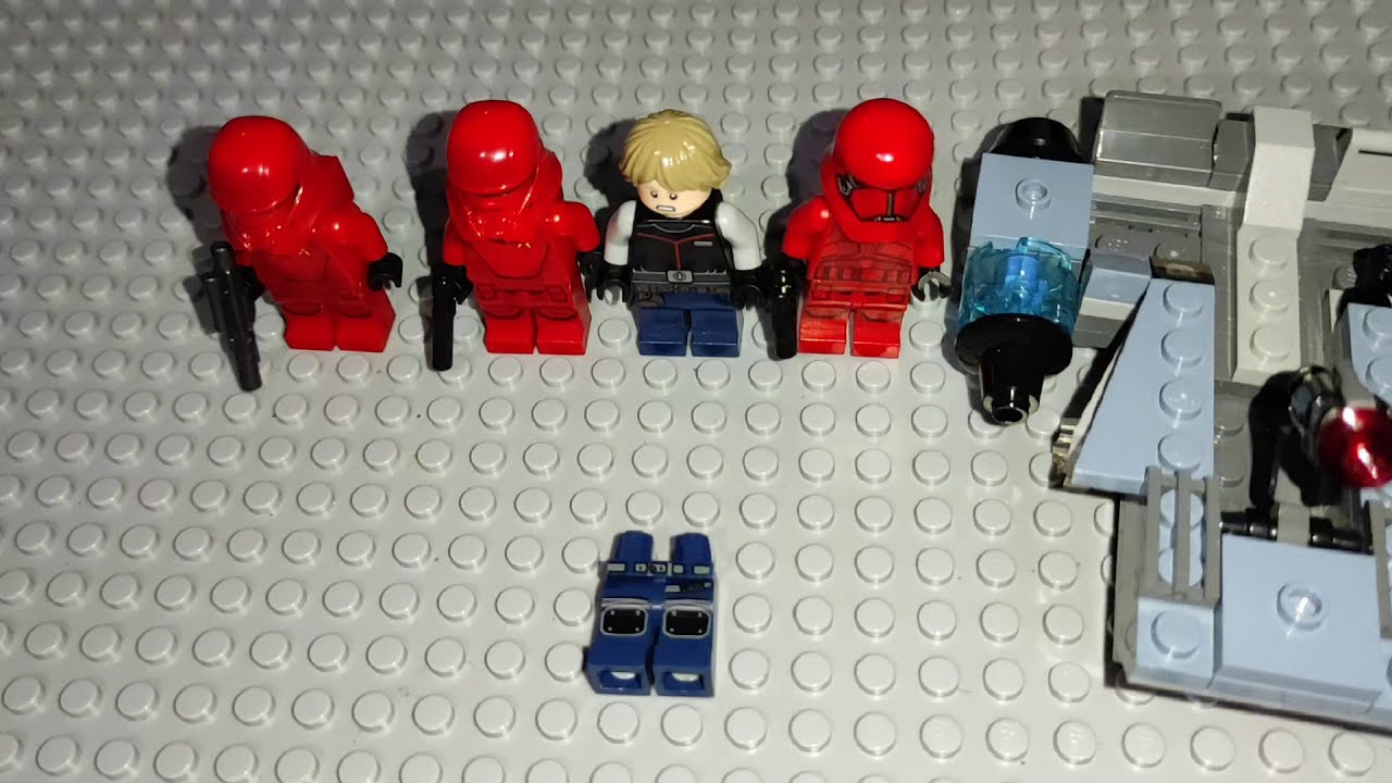 Custom Imperial Officer Luke Skywalker Minifigure. - YouTube