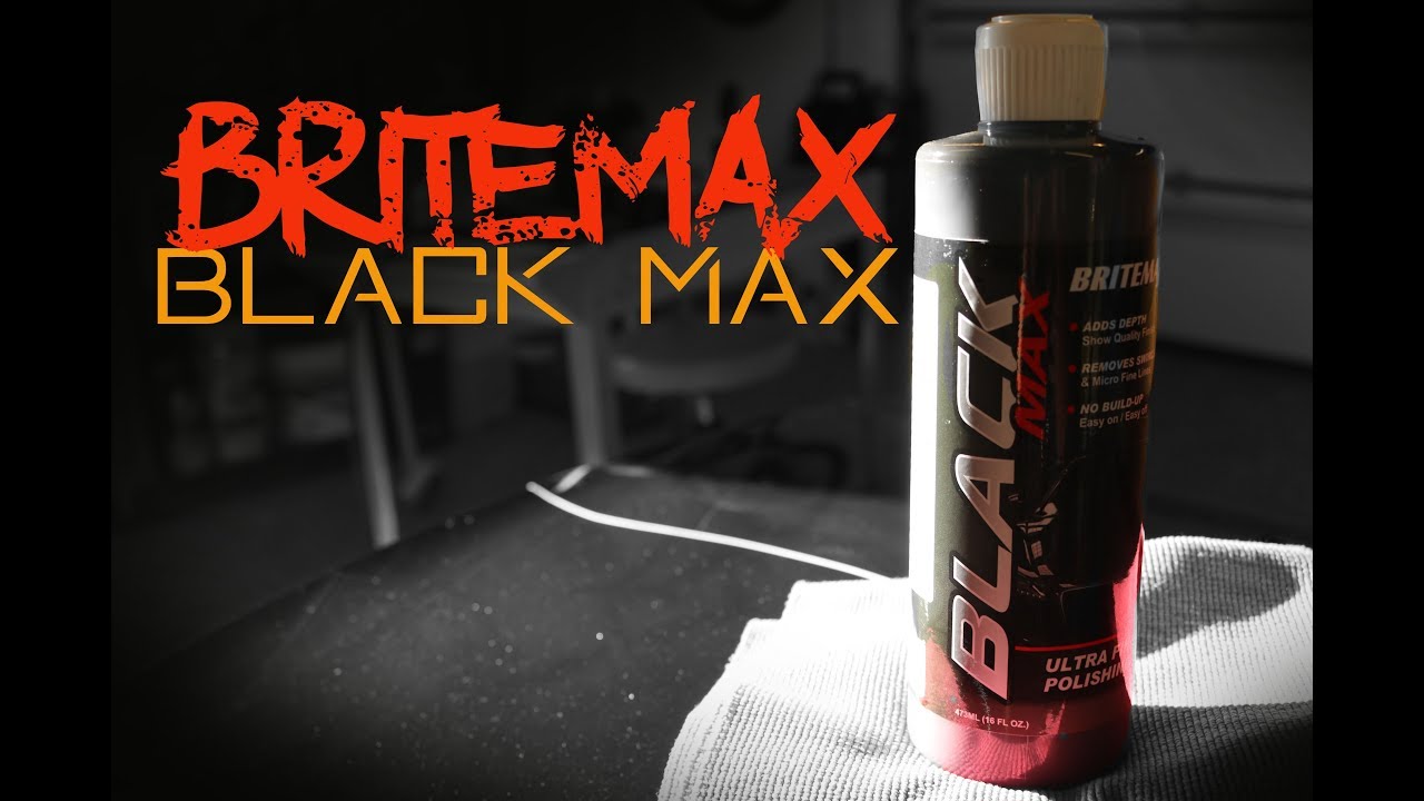 Britemax Black Max ultra fine polishing glaze Review - YouTube