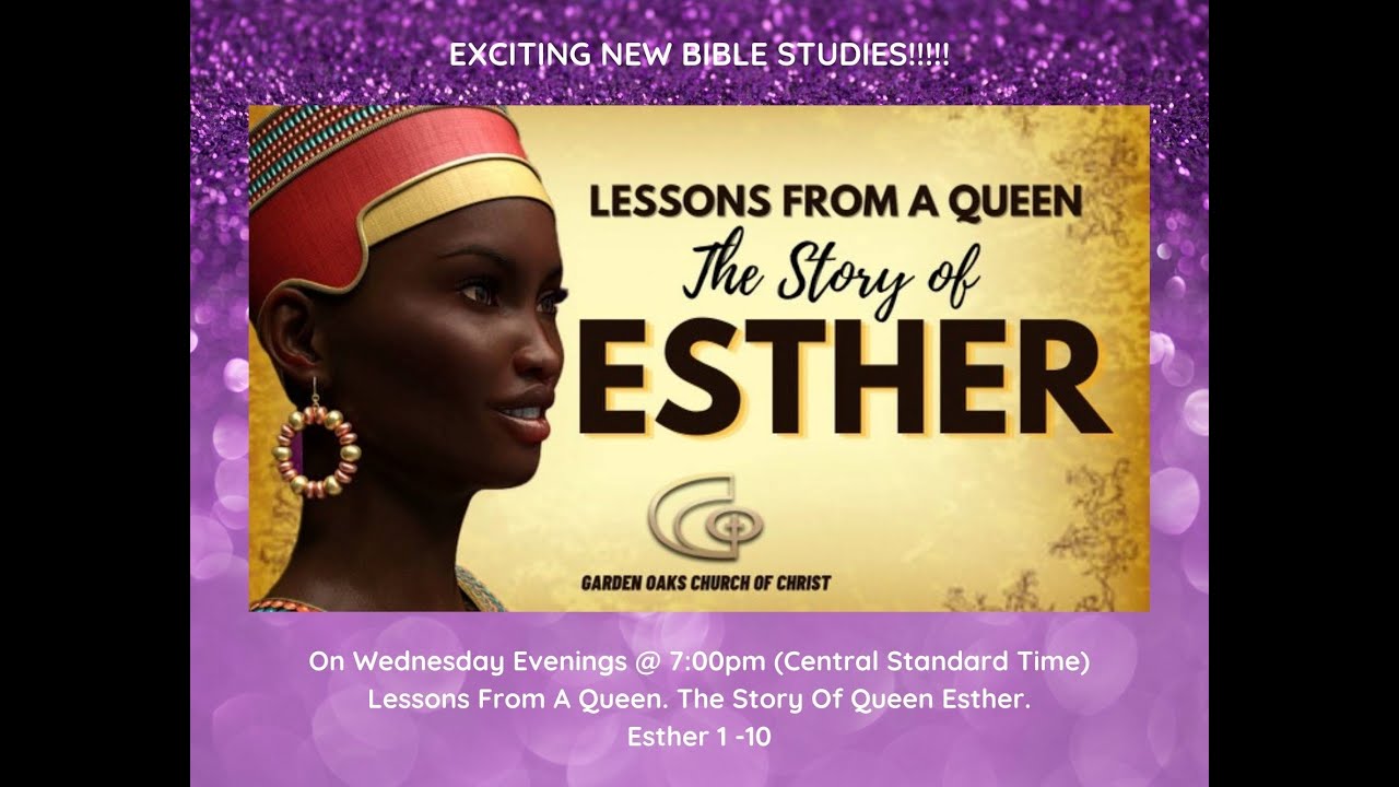 GOCC Network Wednesday Bible Study "Queen Esther Chapter 8" Minister ...