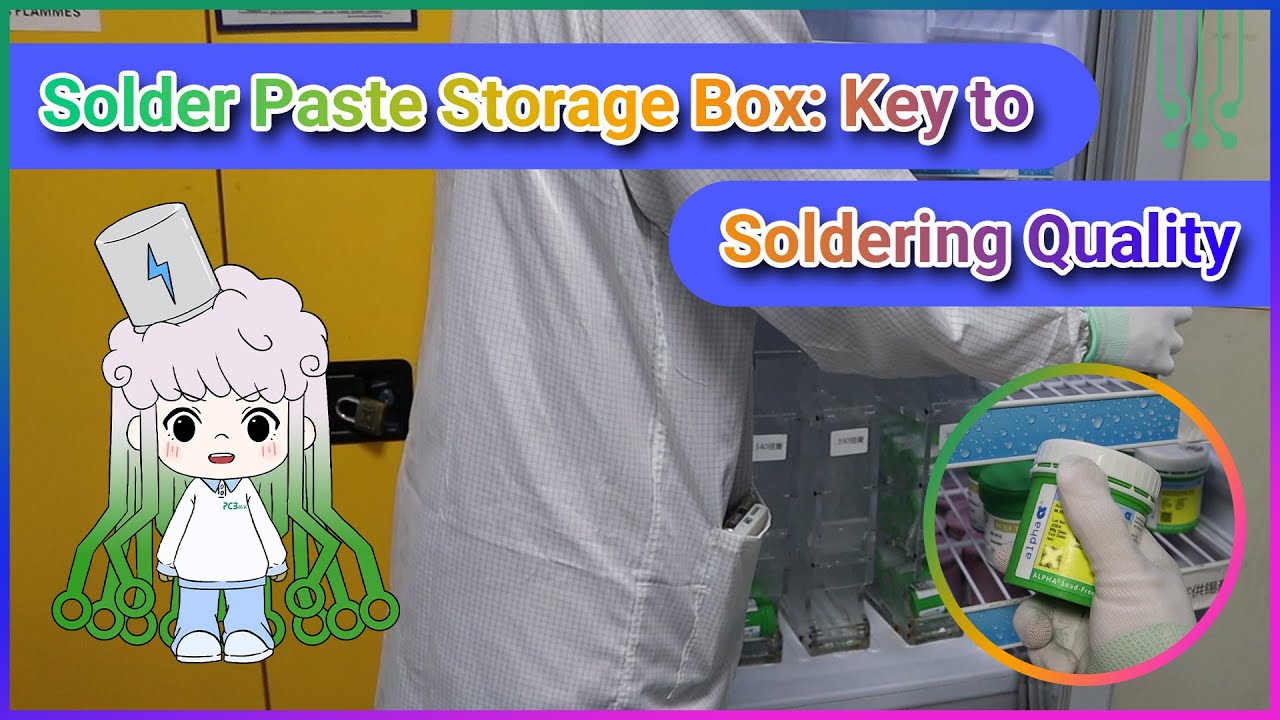 Solder Paste Storage Box: Key to Soldering Quality #pcbassembly # ...