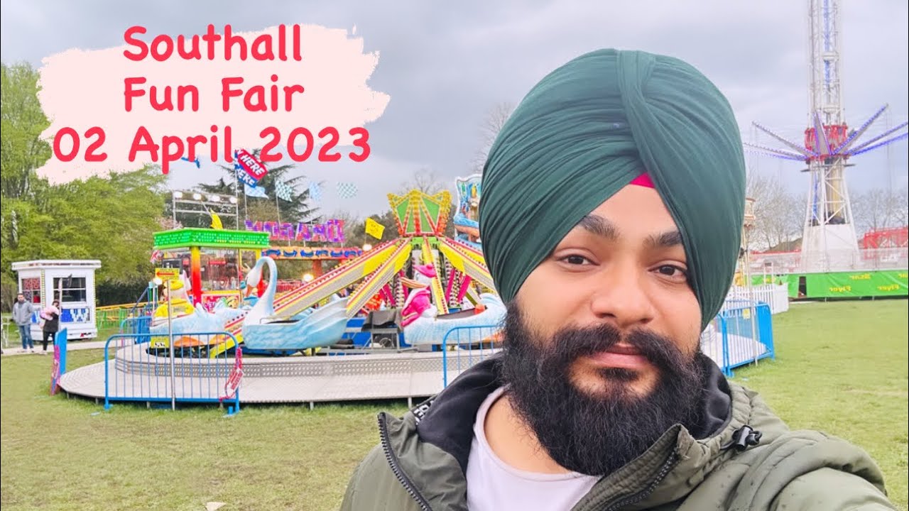 Southall park | Fun Fair | London | England 🇬🇧 #punjab #england # ...