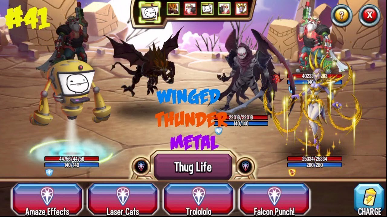 Monster Legends - Team war Combat Review 2018 - YouTube