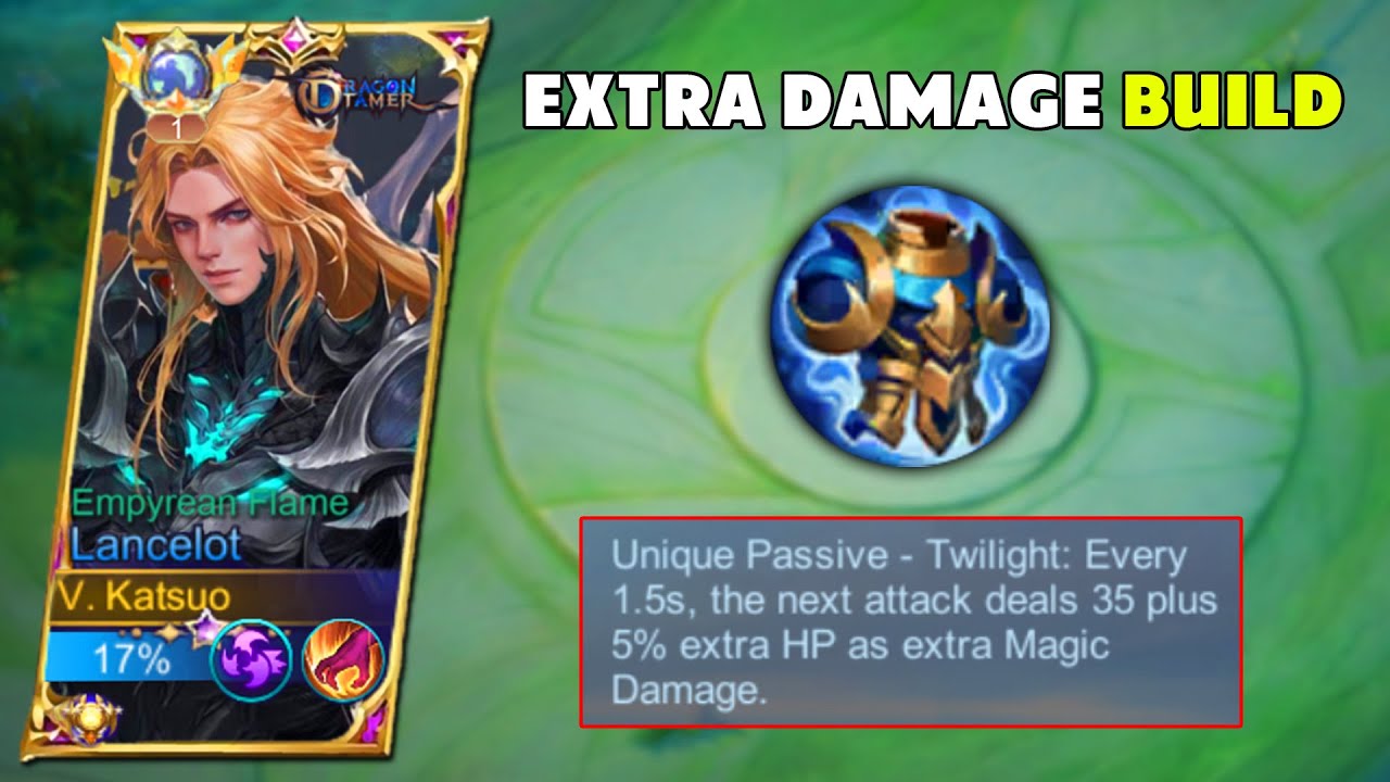 THIS NEW LANCELOT BUILD WILL GIVE YOU BONUS HEALTH AND DAMAGE! 🔥 - YouTube