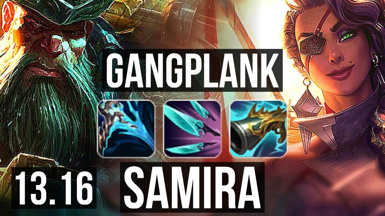 GP vs SAMIRA (TOP) | 3.7M mastery, 6 solo kills, Dominating | EUW ...