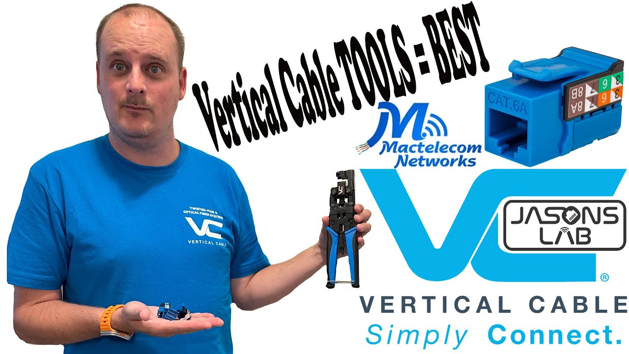 The Best Keystone Tool - VerticalCable I-Punch #verticalcable - YouTube